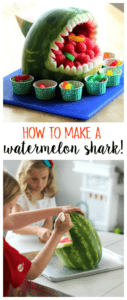Make a Watermelon Shark for a Summer BBQ! - Gluesticks Blog