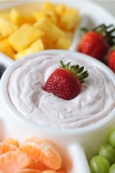 3 Ingredient Fruit Dip Recipe (Video) - Gluesticks Blog
