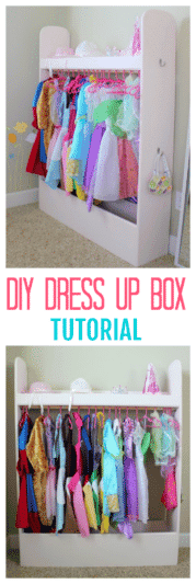 DIY Dress-Up Box | Organize Your Kids Dress Up Clothes
