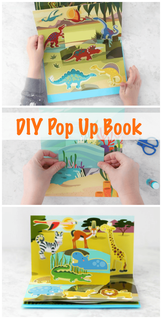 DIY Pop Up Book Animals Themed Video Gluesticks Blog DIY Pop Up Book Animals Themed Video Gluesticks Blog