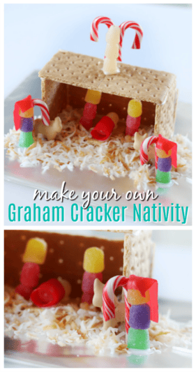 Graham Cracker Nativity Scene for Kids To Make! (Video)
