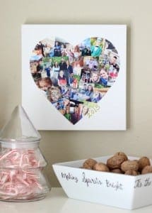 DIY Photo Collage Canvas: Make One to Document Each Year