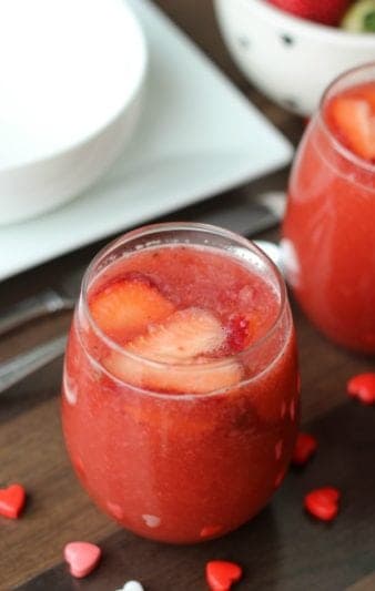 Sparkling Strawberry Punch with Pineapple - Gluesticks Blog