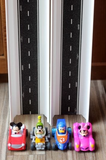 Rain Gutter Race Track: a fun summer activity for kids!