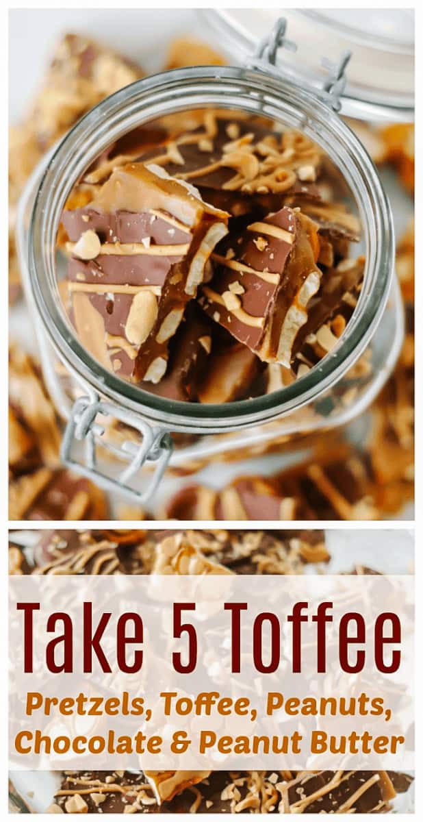 Take 5 English Toffee - Gluesticks Blog