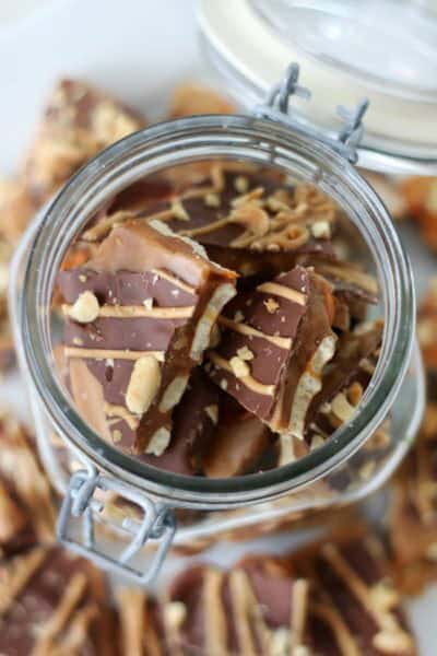 Take 5 Toffee: Chocolate, Pretzels, Peanuts... (Video) - Gluesticks Blog