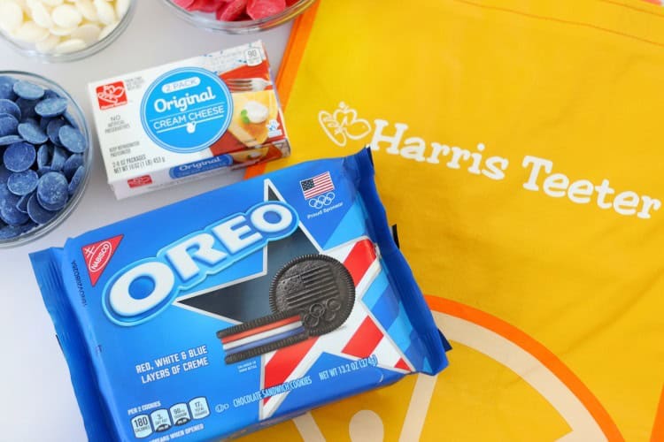 Red, White and Blue OREO Cookie Balls (Video) - Gluesticks Blog