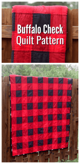 Buffalo Check Quilt Pattern (Makes a Large Throw) - Gluesticks Blog