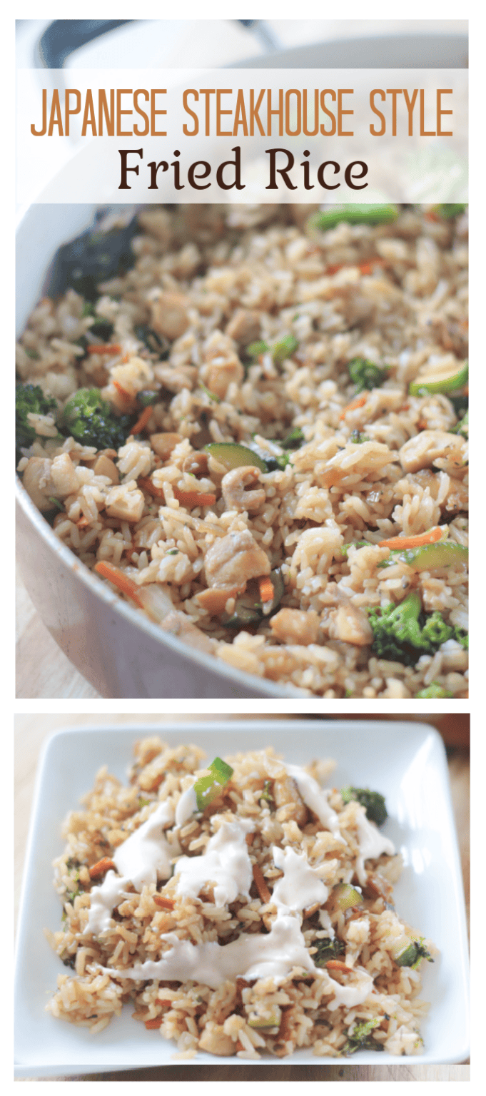 Japanese Steakhouse Style Fried Rice (Video) - Gluesticks Blog