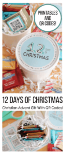 12 Days of Christmas Advent Gift For Christians! (QR Codes ...