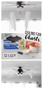 Ceiling Fan Balloon Ghosts Decoration (Video) - Gluesticks Blog