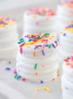 Chocolate Covered Oreo Cookie Stacks (Video) - Gluesticks Blog