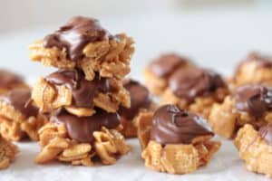 Chex Scotcheroos Clusters - Gluesticks Blog