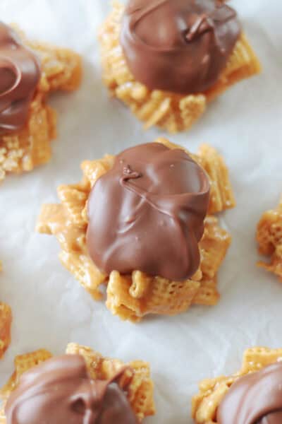 Chex Scotcheroos Clusters - Gluesticks Blog