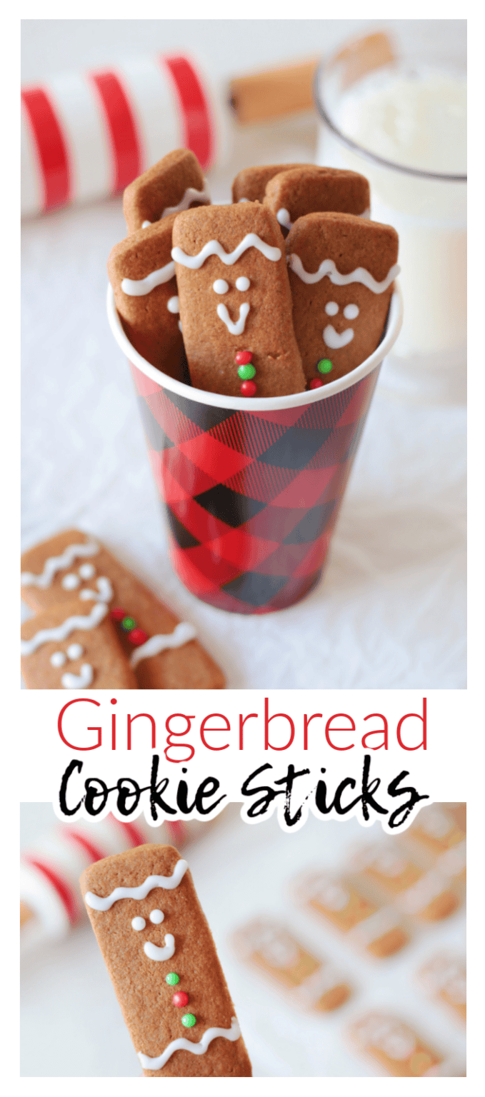 Gingerbread Cookie Sticks (+ Video) - Gluesticks Blog