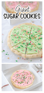 Giant Sugar Cookie Recipe (+ Video) - Gluesticks Blog