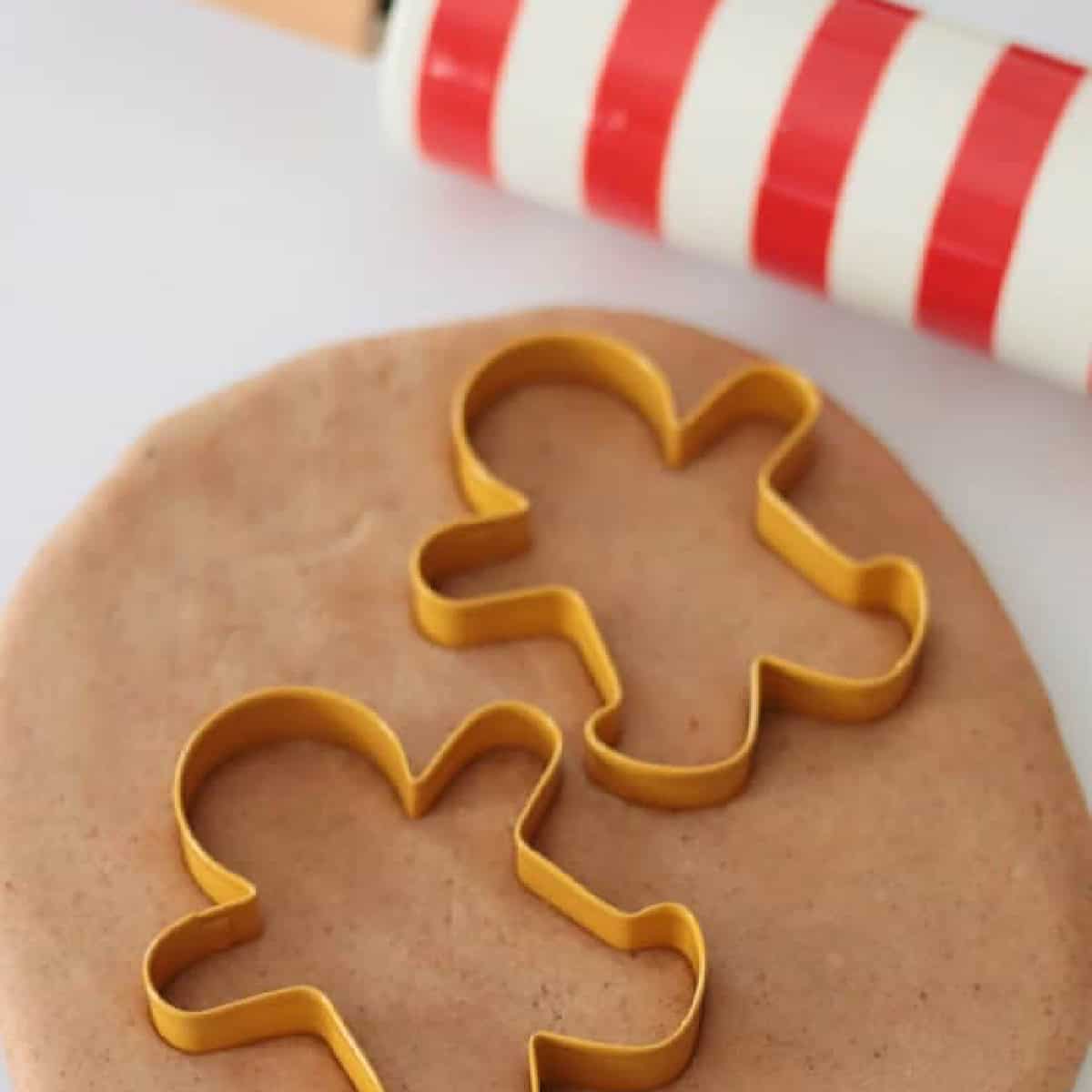 Easy Gingerbread Playdough - Gluesticks Blog