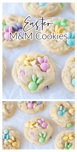 Easter M&M Cookies (+ Video) - Gluesticks Blog
