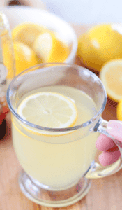 Grandma's Hot Honey Lemonade (+ Video) - Gluesticks Blog