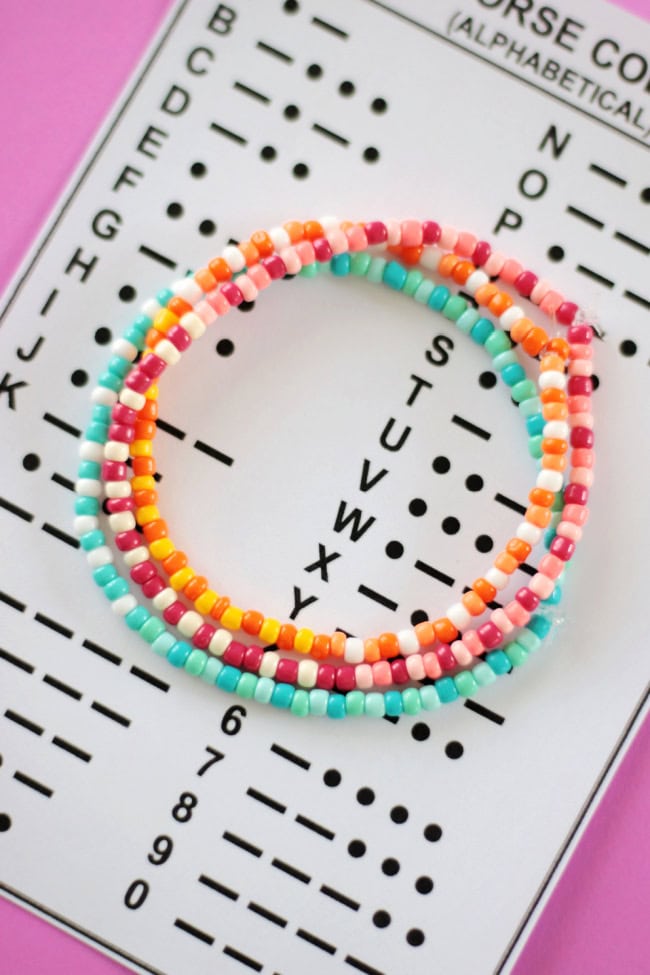 Fourth Wing Jewelry Morse Code Bracelet For Musical Lovers - Secret ...