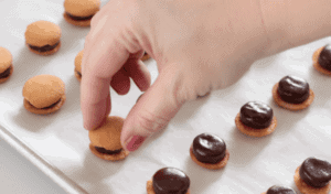 Peppermint Patty Cookie Bites (+ Video) - Gluesticks Blog