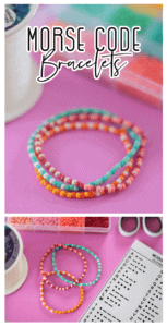 DIY Stretchy Morse Code Bracelets (+ Video) - Gluesticks Blog