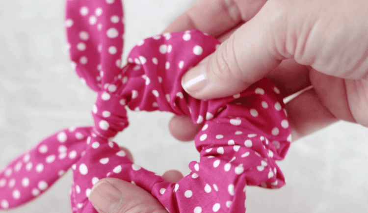 Easy Bunny Ear Scrunchie Tutorial (+ Video) - Gluesticks Blog