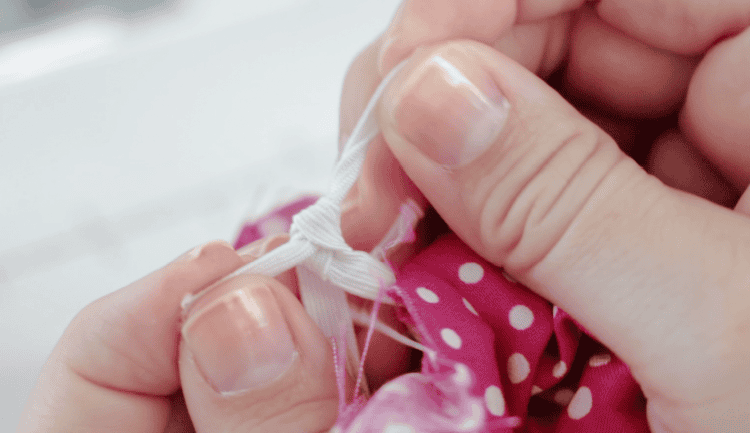 Easy Bunny Ear Scrunchie Tutorial (+ Video) - Gluesticks Blog