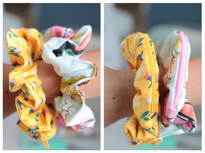 Stash Scrunchie With Zipper (+ Video!) - Gluesticks Blog