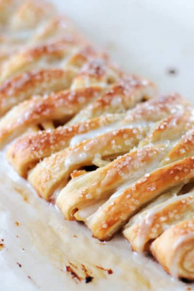Quick Apple Danish Braid (+ Video) - Gluesticks Blog
