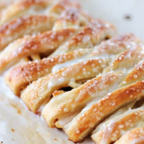 Quick Apple Danish Braid (+ Video) - Gluesticks Blog