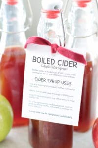How To Make Boiled Cider (Apple Cider Syrup) + Video - Gluesticks Blog