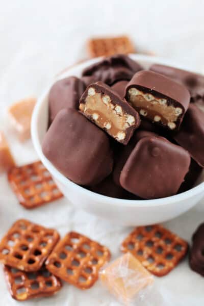 Homemade Take 5 Bites (+ Video) - Gluesticks Blog