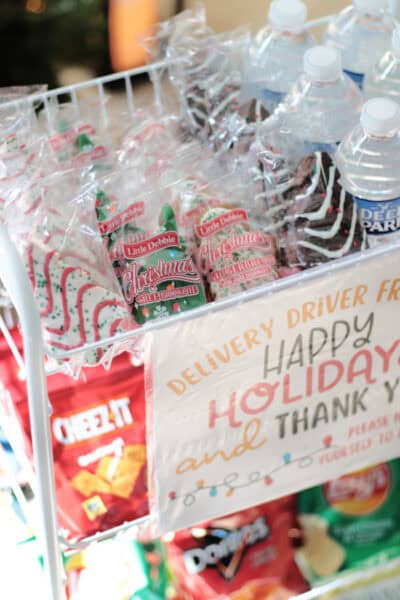 Delivery Driver Treats (Free Printable Sign) - Gluesticks Blog