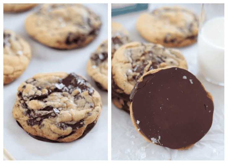 Jacques Torres Chocolate Chip Cookies Dipped in Chocolate - Gluesticks Blog