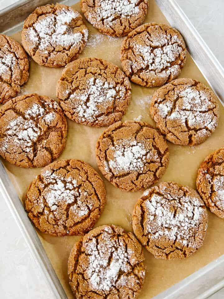 Bakery Style Molasses Cookies Recipe