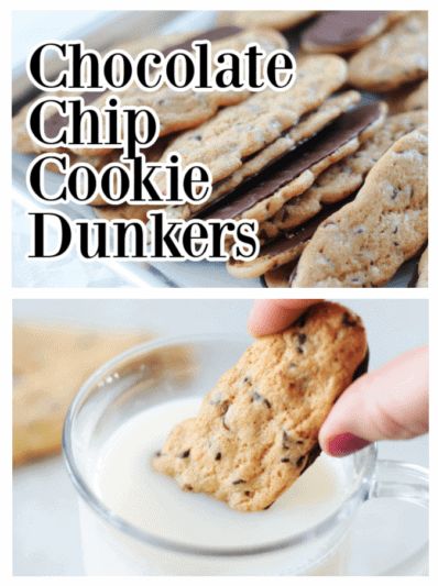 Chocolate Chip Cookie Dunkers - Gluesticks Blog
