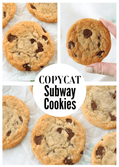 Copycat Subway Chocolate Chip Cookies - Gluesticks Blog