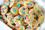 Mini M&M Cookies (They are Itty Bitty!) - Gluesticks Blog