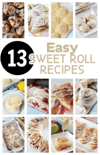 13 Easy Sweet Roll Recipes - Gluesticks Blog
