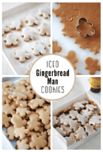 The Best Iced Gingerbread Man Cookies - Gluesticks Blog