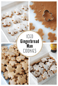 The Best Iced Gingerbread Man Cookies - Gluesticks Blog