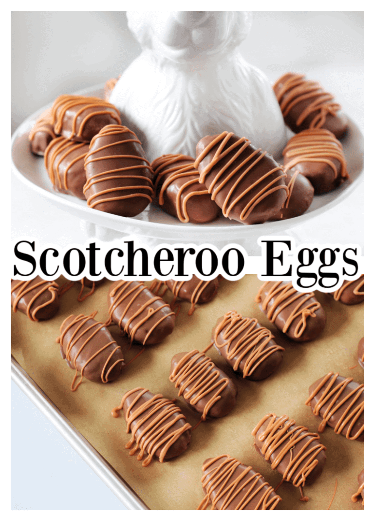 Scotcheroo Eggs (Fun Twist on Traditional Scotcheroos!) - Gluesticks Blog