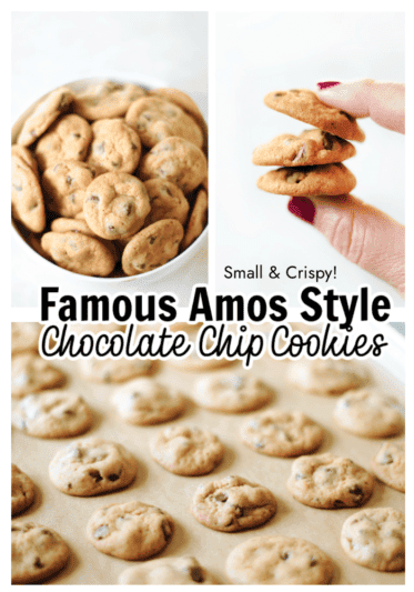 Copycat Famous Amos Chocolate Chip Cookies (Crispy!) - Gluesticks Blog