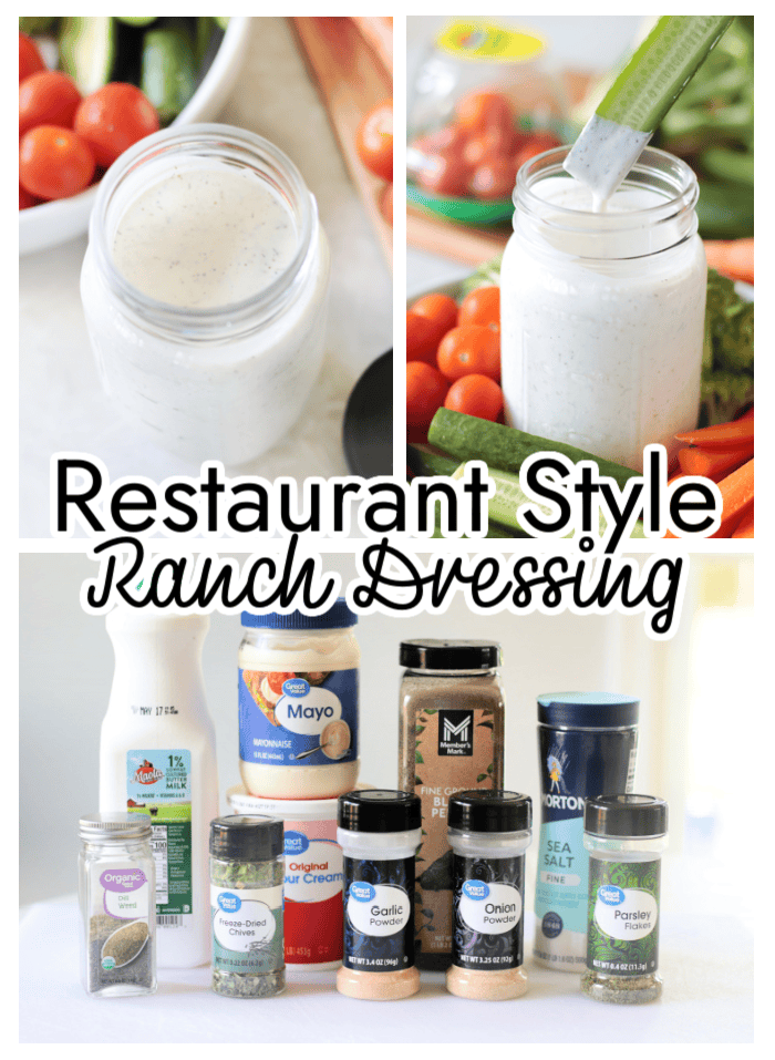 Restaurant Ranch Dressing Recipe - Gluesticks Blog