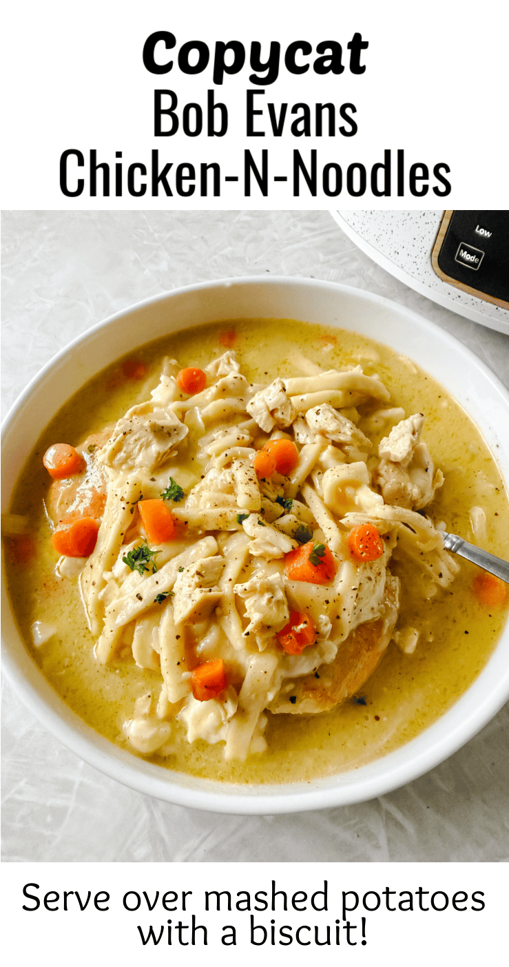 Copycat Bob Evans Chicken-N-Noodles - Gluesticks Blog
